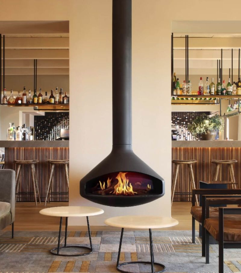 Bathyscafocus Holographic - Designer Fireplace - Caleo Ltd